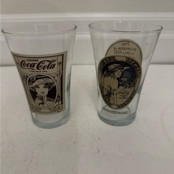 Dining | Victorian Lady Flare Pattern Coke Glass Coca Cola Collectors ...